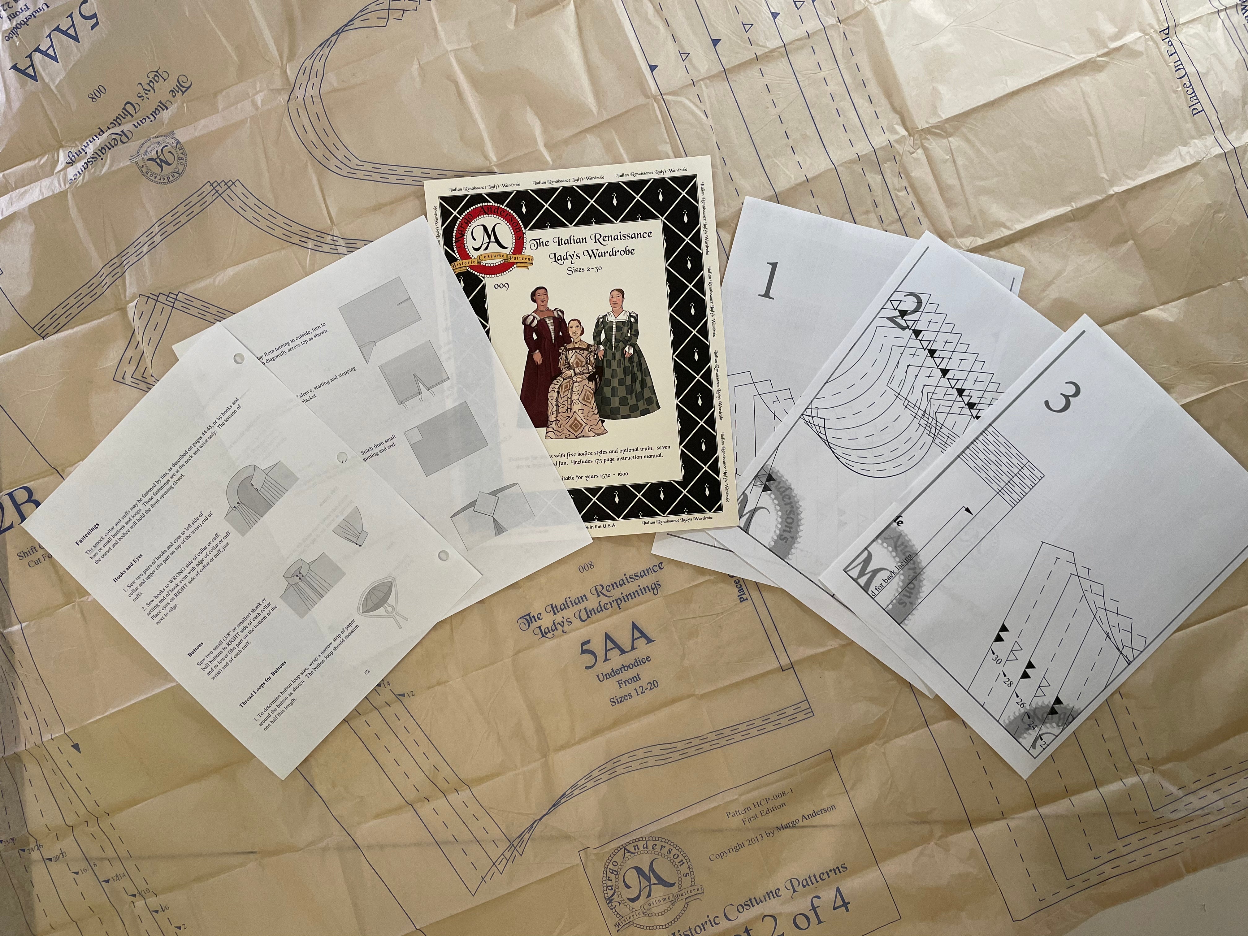 Margo Anderson's Historic Costume Patterns – Margo Anderson's Historic ...