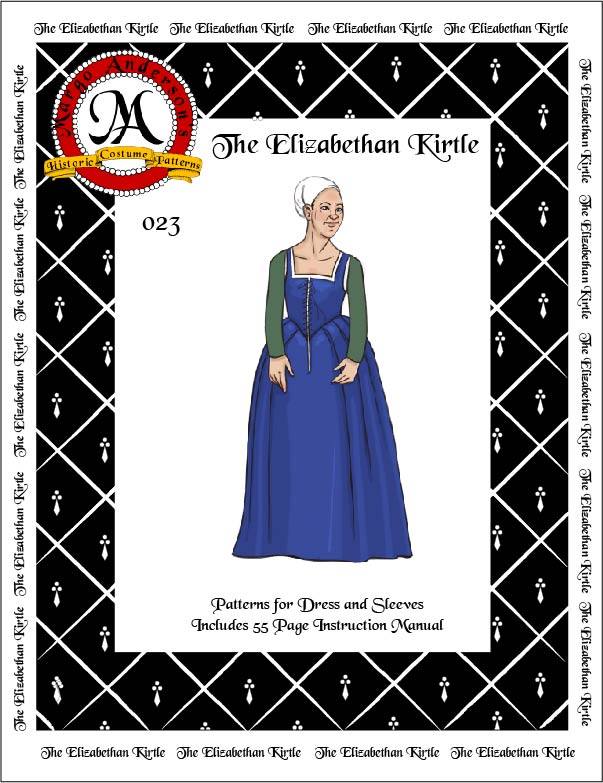 Elizabethan Women's Patterns – Margo Anderson's Historic Costume Patterns