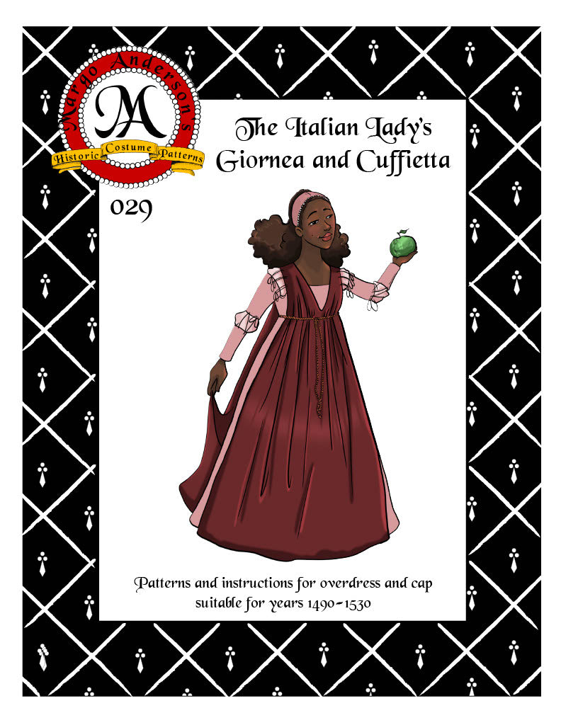 029D The Italian Lady's Giornea and Cuffietta Digital Download – Margo ...