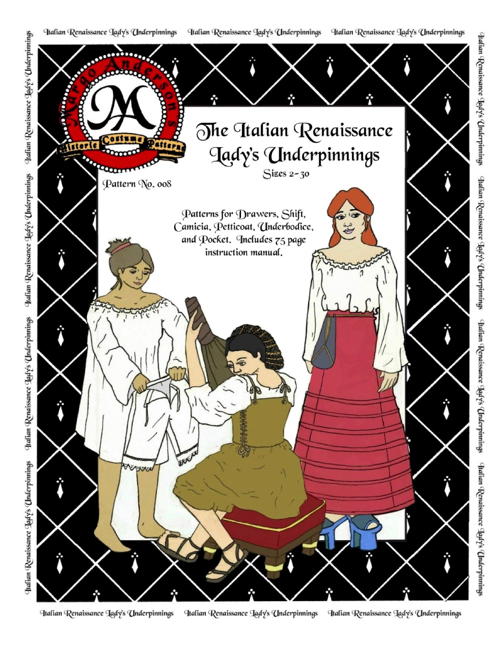 Products – Margo Anderson's Historic Costume Patterns